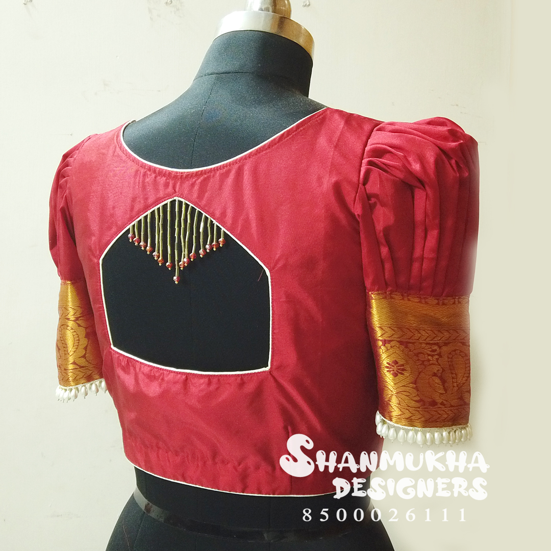 Puff hand model blouse | Shanmukha Designers Rajahmundry