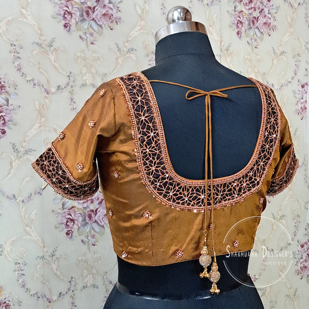 Cut Work Making | Blouse Design | Maggam Work | Shanmukha Designers